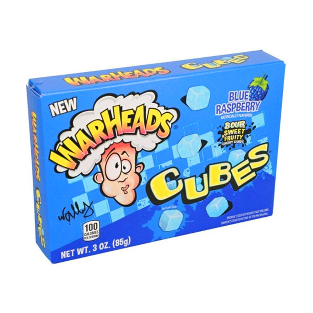 Warheads - Cubes Blue Raspberry - 12/85g