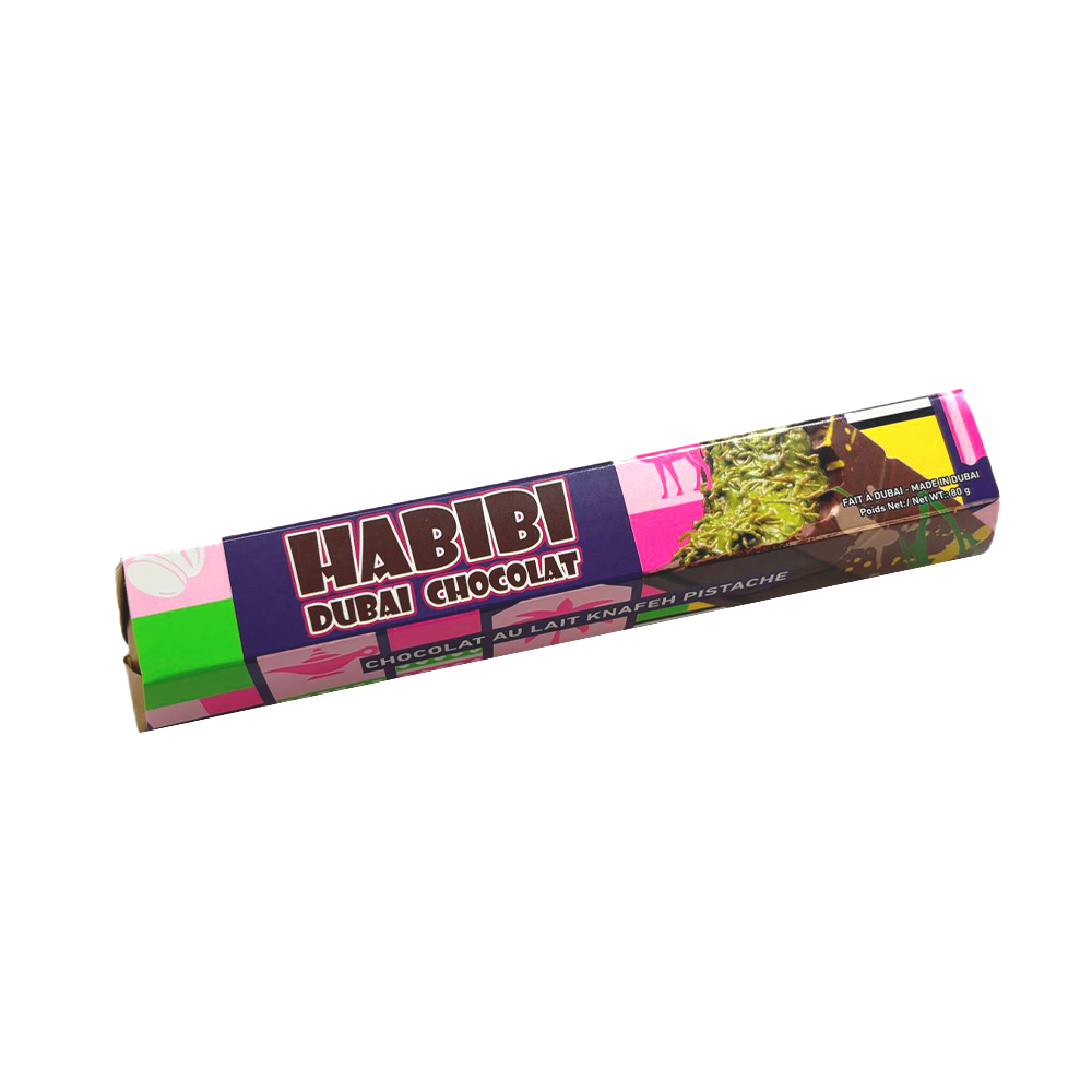 Habibi Dubai Chocolat - Kunafa Pistachio Milk Chocolate - 20/80g