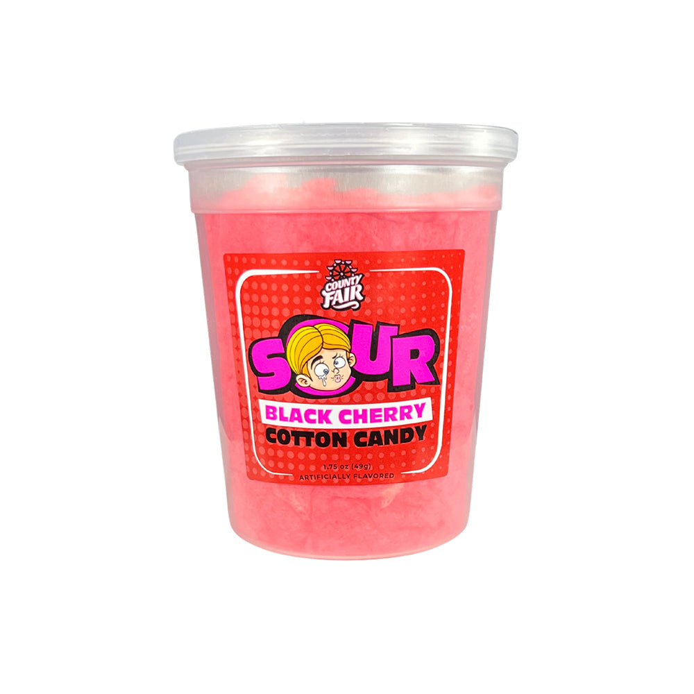 County Fair - Cotton Candy Sour Black Cherry - 12/49g