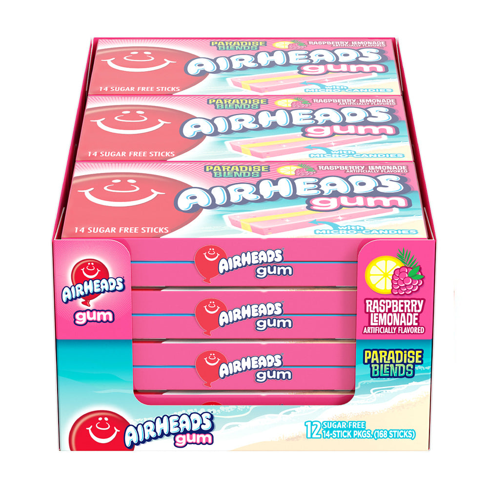 Airheads - Raspberry Limonade Gum - 12/35g