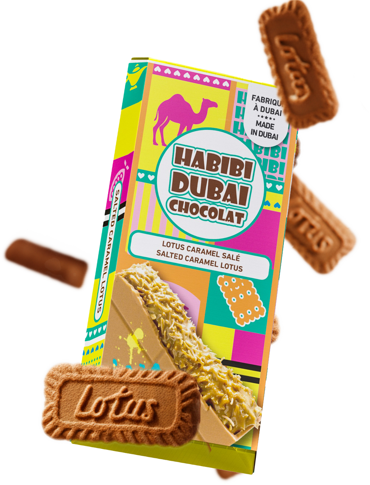 Habibi Dubai Chocolat - Salted Caramel Lotus - 10/200g