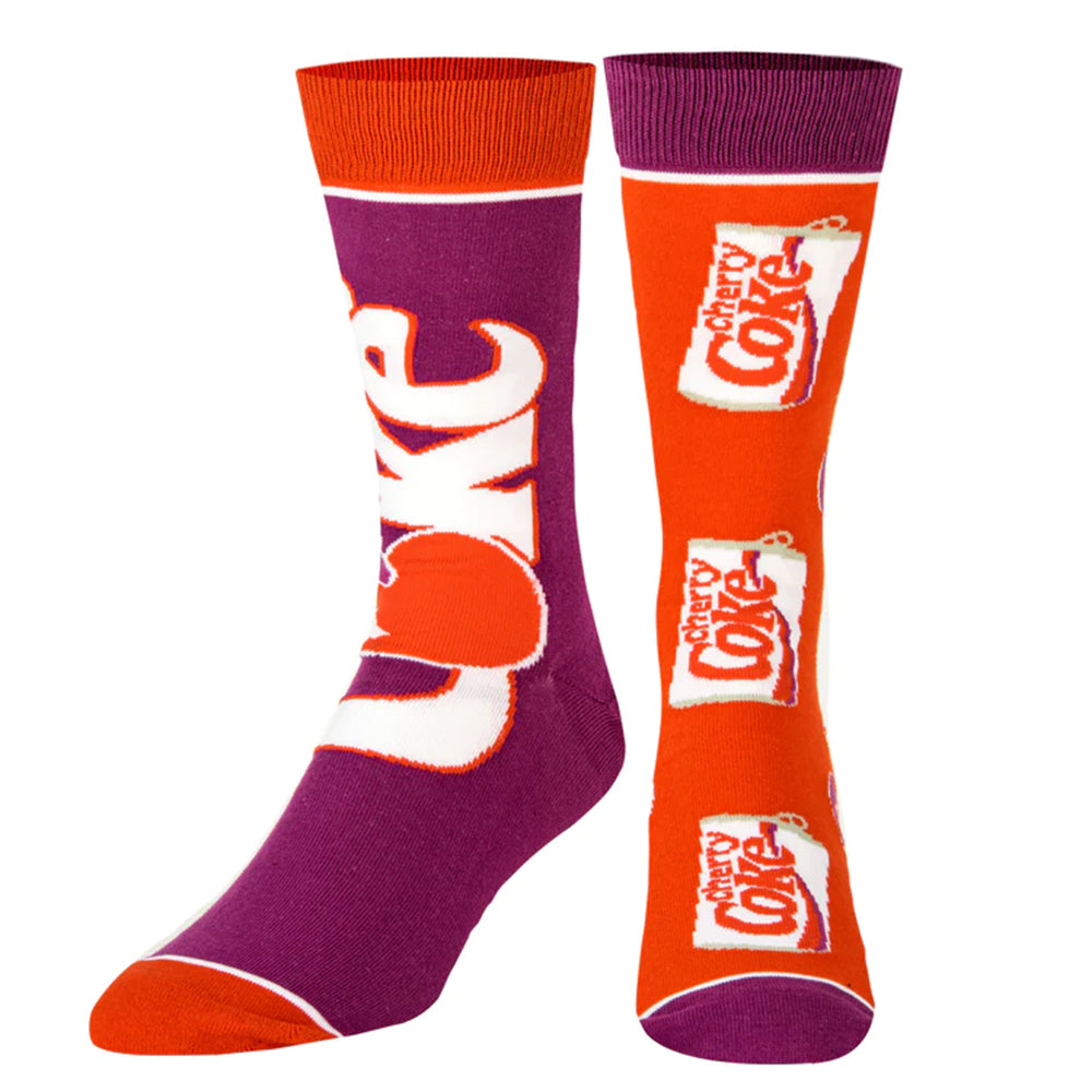 ODD SOX - Cherry Coke Split - 6 Pair/Pack