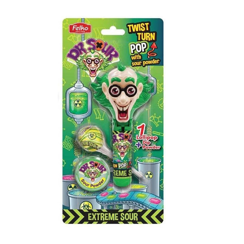 Dr. Sour - Twist & Turn Pop - 6/17g