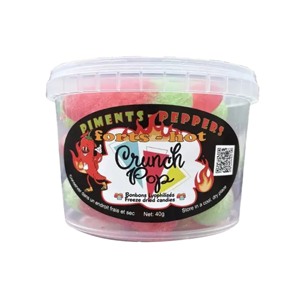 Crunch Pop - Hot Peppers - 18/40g