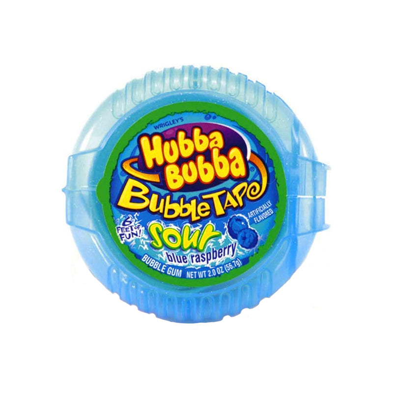 Hubba Bubba - Sour Blue Raspberry Bubbletap - 12/56.7g